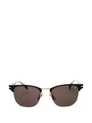 DB EYEWEAR BY DAVID BECKHAM Browline-frame Sunglasses - Black