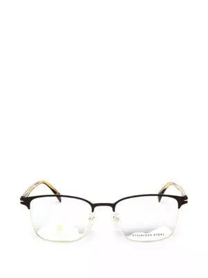 DB EYEWEAR BY DAVID BECKHAM Rectangle-frame Glasses - Brown