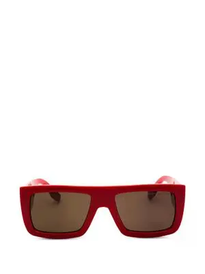 Marc Jacobs Rectangle-frame Sunglasses - Red