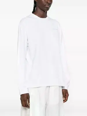 Cecilie Bahnsen Long Sleeve T-shirt With Logo And Bow Detail