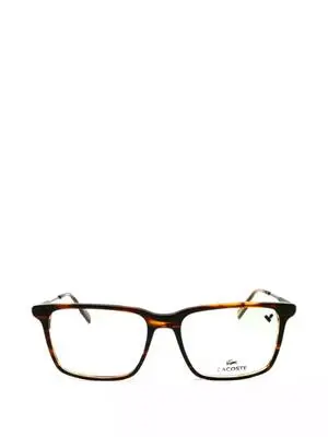 Lacoste Rectangle-frame Glasses - Brown