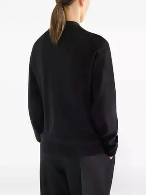 LEMAIRE Relaxed Twisted Cardigan In Merino Blend