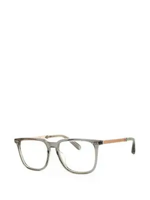 Philipp Plein Square-frame Glasses - Grey