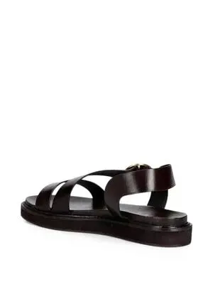 JONAK PARIS Wash Buckle-fastening Leather Sandals