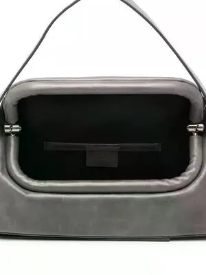 OSOI Folder Brot Leather Tote Bag - Grey