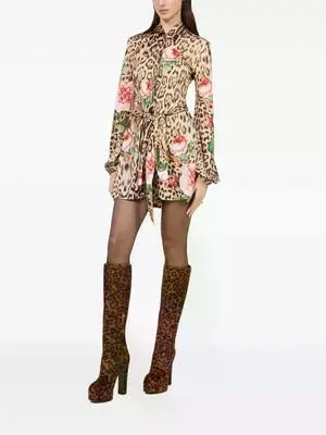 Roberto Cavalli Collared Day Dresses