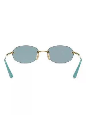 VOGUE EYEWEAR Oval Frame Sunglasses