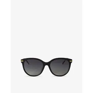Mulberry Megan Bio-acetate Sunglasses - Black
