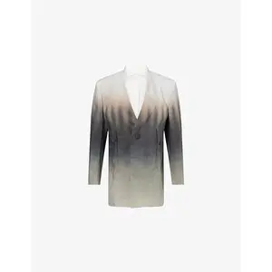 Issey Miyake June Plumage Single-breasted Woven Jacket