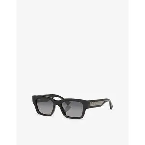 Maui Jim Mj0642s Rectangle Nylon Sunglasses