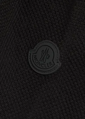 Moncler Logo-appliqué Cotton-knit Jumper