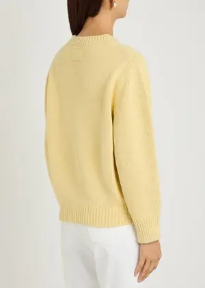 TOTEME Knitted Cotton-blend Jumper