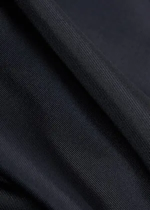 RÓHE Draped Asymmetric Silk Top