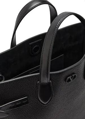 Valentino Garavani Grained Leather Tote