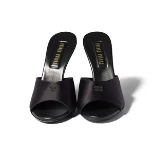 Miu Miu Satin Sandals