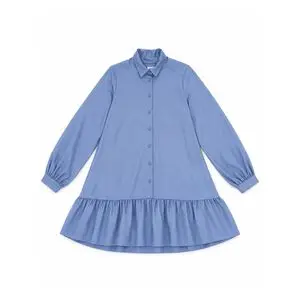 ELFIE Beata Royal Viscose Dress