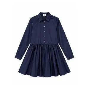 ELFIE Ola Navy Cotton Dress