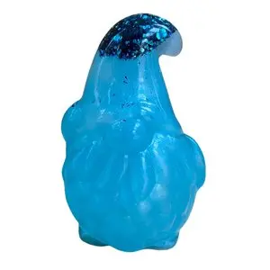 BY SHAX Sparkly Gonk Figurine Blue