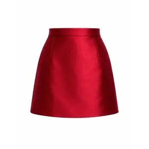 RICHA SHARMA Handcrafted Silk Mini Skirt