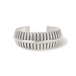 STONE FRUIT Barrel Cuff - Silver
