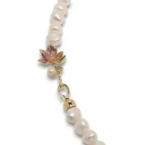 NINEMOO Iris Aurora Pearl Necklace
