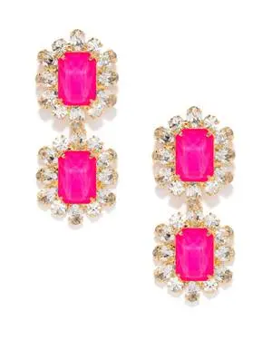 THE PINK REEF Europe Crystal Drop In Hot - Pink