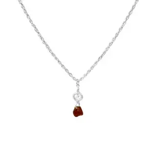 GLASSTYK Kokosspiral Necklace - Brown