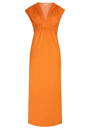 CHIC BY LIRETTE Kimono Dress Natural - Orange