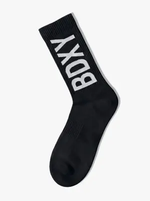 BDXY STUDIO The Runner" Socks - Black