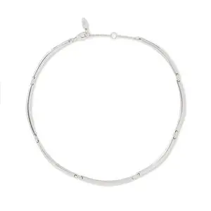 STONE FRUIT Clavicle Necklace - Silver