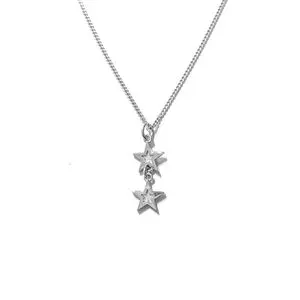EDGE ONLY Mini Megastar 2 Star Pendant Sterling - Silver