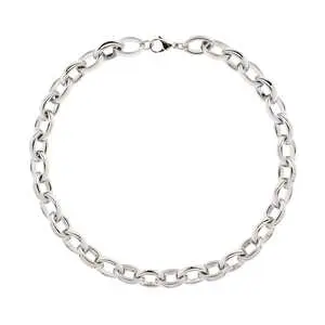 EMMA HOLLAND JEWELLERY Platinum Chunky Statet Necklace - Silver