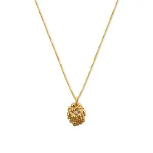 EVA REMENYI Céleste Deux Oval Necklace 14k With Diamond
