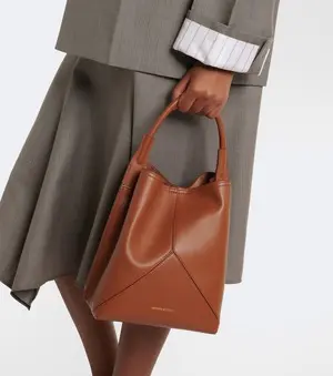 Victoria Beckham Medium Leather Bucket Bag