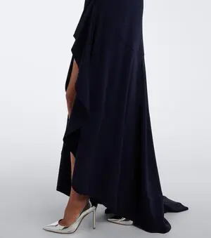 Stella McCartney Ruffled Georgette Gown