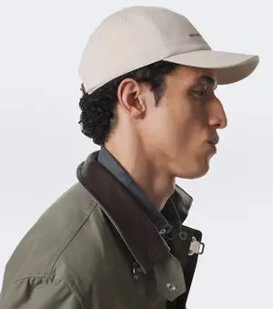 Brunello Cucinelli Cotton Baseball Cap With Logo