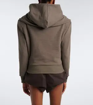 Magda Butrym Cotton-blend Jersey Hoodie