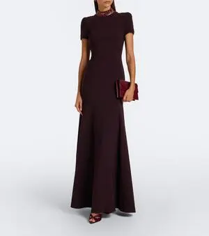 Jenny Packham Mesa Embellished Gown - Brown