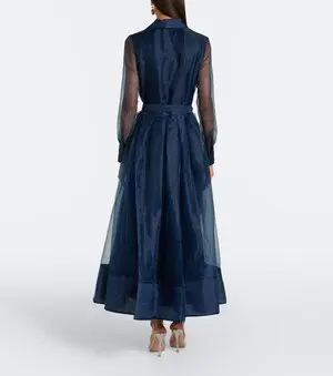 Simkhai Montgomery Shirt Dress - Blue
