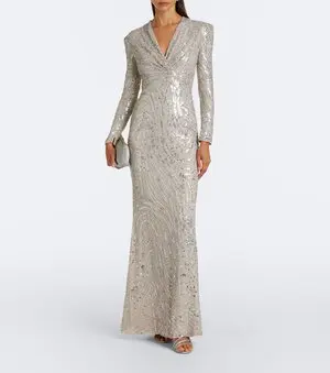 Jenny Packham Arizona Embellished Gown