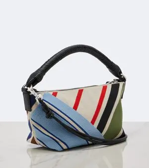 Loewe Cala Small Embroidered Top-handle Bag - Multicoloured