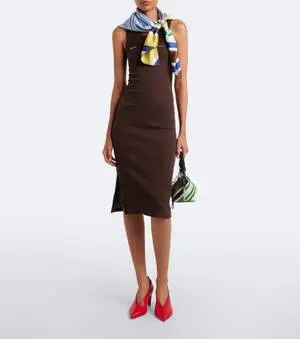 Loewe Cala Small Embroidered Top-handle Bag - Multicoloured