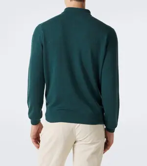 Rubinacci Cashmere Polo Sweater