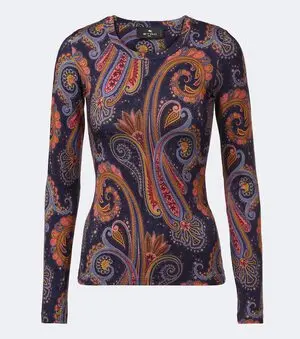 Etro Paisley T-shirt - Multicoloured