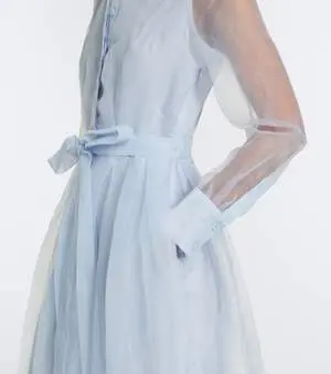 Simkhai Montgomery Shirt Dress - Blue