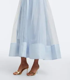 Simkhai Montgomery Shirt Dress - Blue