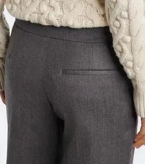Stella McCartney Wool Straight Pants