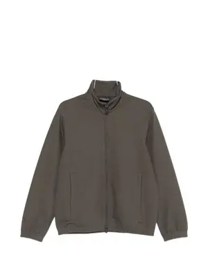 Emporio Armani Zipped Sweatshirt - Grey