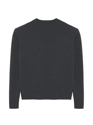 THE FRANKIE SHOP Rafaela Wool Oversized Sweater - Grey