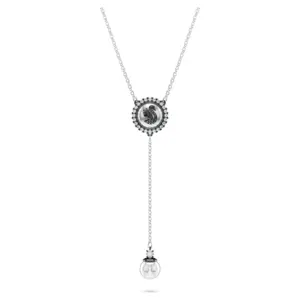 SWAROVSKI Swan Y Pendant - Grey